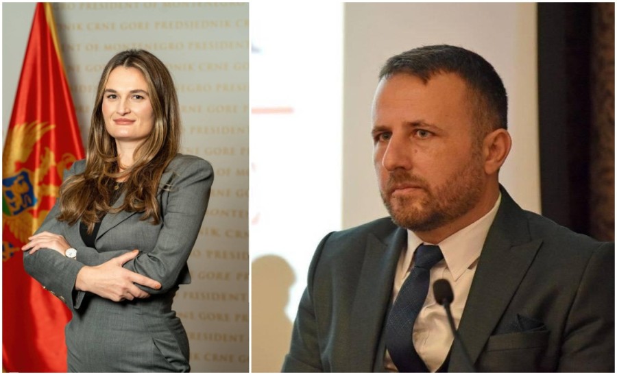 Marko Lakić i Milica Svrkota u Kabinetu predsjednika Crne Gore - Volim ...